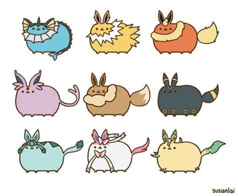 Pusheen Cat Pokemon Cat Pokemon Pusheen Cute Cookbook Design Alice
