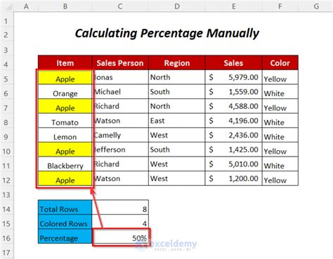 How To Calculate Percentage Based On Conditional Formatting Ways