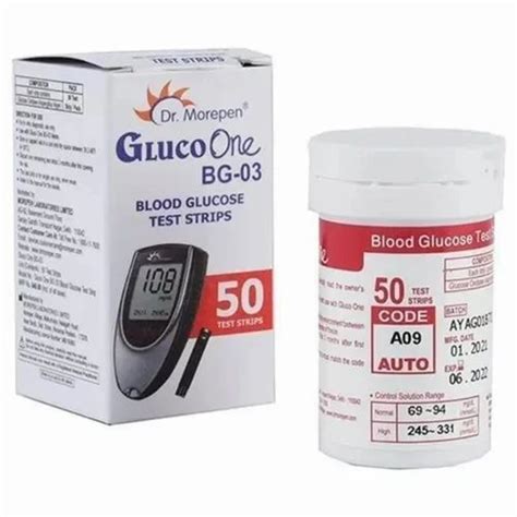 1 50 Mmoll Dr Morepen Glucometer Strips For Personal Model Name