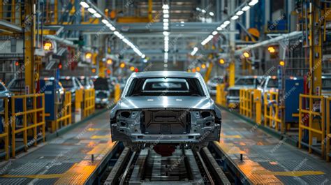 Premium Photo Inside A Vehicle Assembly Line The Orchestration Of