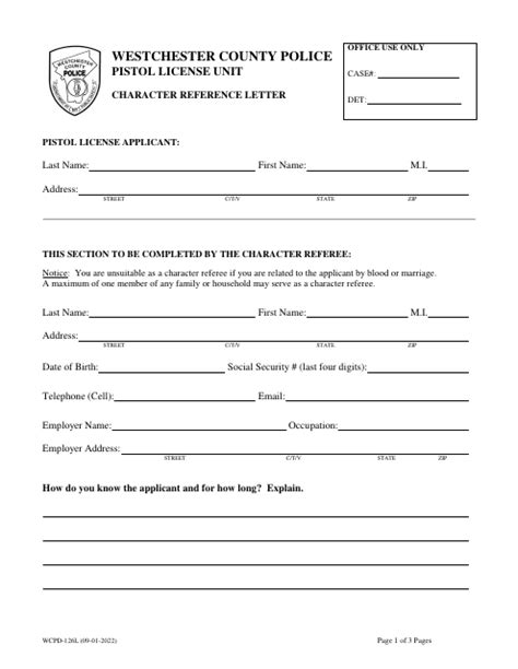 Character Reference Letter Templates Pdf Download Fill And Print For