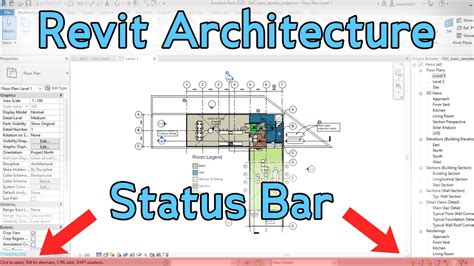 102 Understanding The Status Bar In Revit Architecture By Deepak