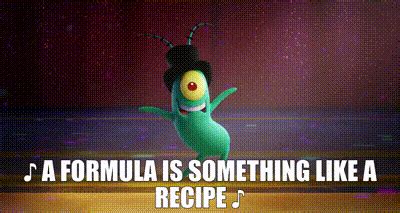 Yarn ♪ A Formula Is Something Like A Recipe ♪ The Spongebob Movie