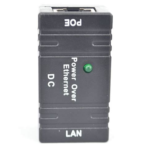 poe splitter injector passive dc power over ethern grandado