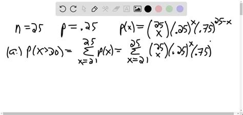 a multiple choice test contains 25 questions each with four answers