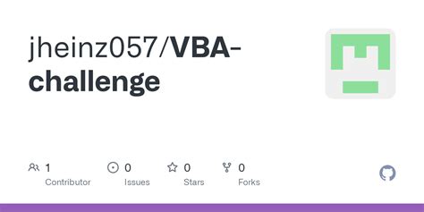Github Jheinz057vba Challenge
