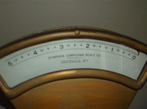 Antique Stimpson Computing Scale No 49810 Pat 1907 Louisville Ky 1733254301