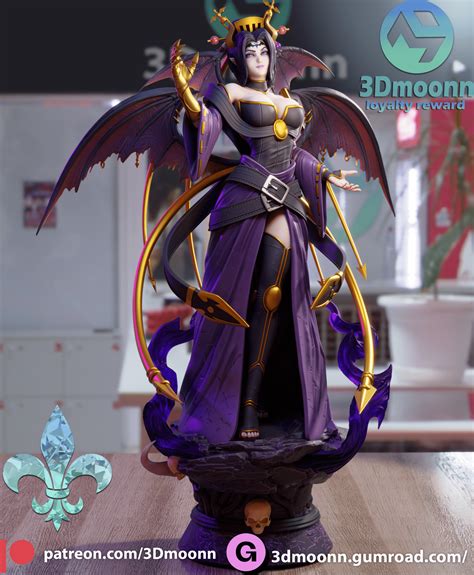 Lilithmon 3dmoonn Dark Forge Arts