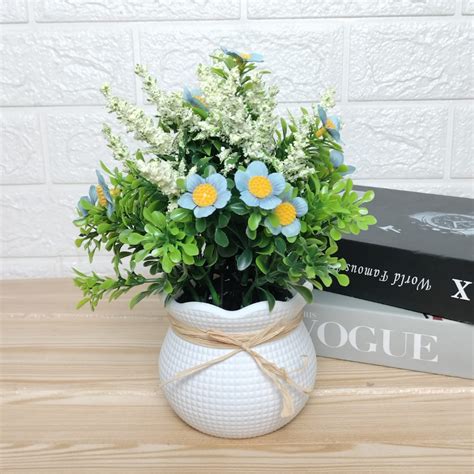 Jual UNICO Pot Bunga Hias Plastik Pot Bunga Artificial Flowers Tanaman Hias Dekorasi Ruangan