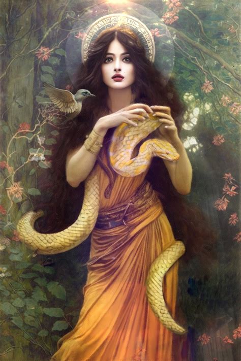 Hygieia Goddess Of Healing And Well Being 8x10 Matted And Signed