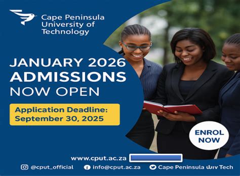 Cput January 2026 Admissions Now Open Apply Now Apply At Cput