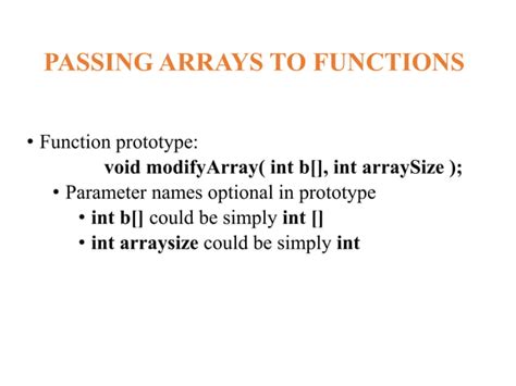 c programming arrays pptx