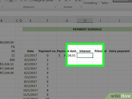 Ways To Create A Mortgage Calculator With Microsoft Excel