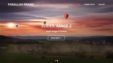 Top 13 Free Parallax Scrolling Wordpress Themes
