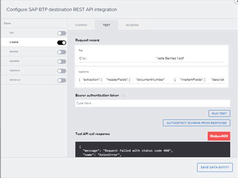 issue with sap btp destination rest api integratio sap community