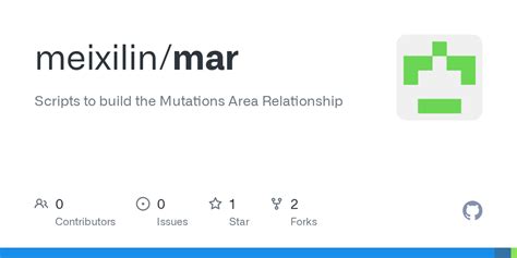 Github Meixilinmar Scripts To Build The Mutations Area Relationship