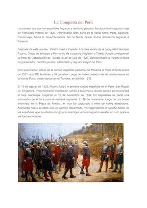 Calaméo La Conquista Del Perú
