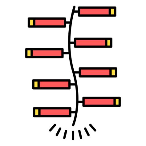 Firecracker Generic Outline Color Icon