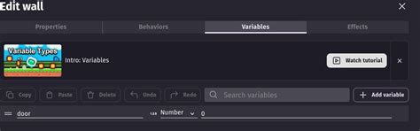 My Objects Instance Variable Isnt Working How Do I Gdevelop Forum