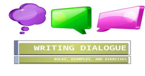 Pptx Writing Dialogue Rules Examples And Exercises Using Quotation Marks Quotation Marks