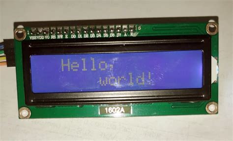 Lcd 1602 Arduino Програмирование Инструкции Портал радиолюбителей