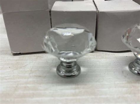 12 Prism Glass 1 Drawer Knobs Albrecht Auction Service