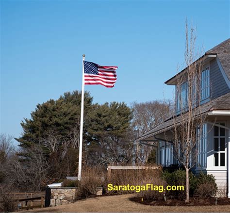 Flagpole Fiberglass Usa Kit Residential American Made Afk
