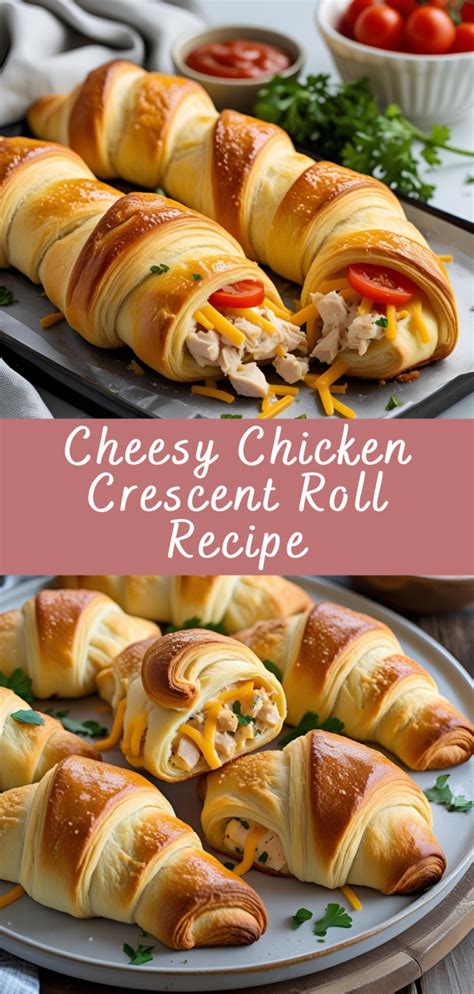 Cheesy Chicken Crescent Roll Recipe Cheff Recipes