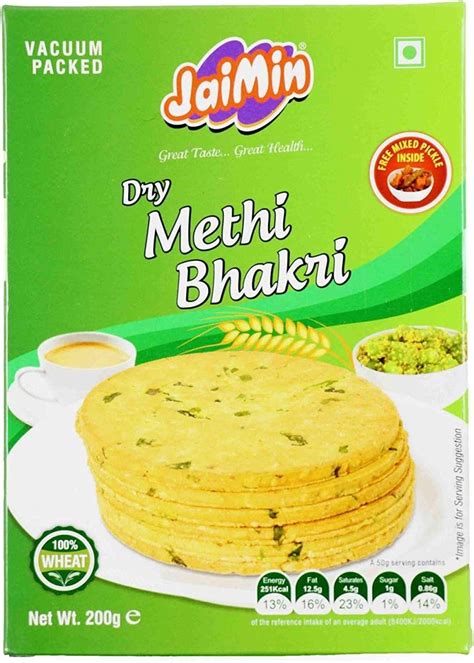 Buy Jaimin Dry Methi Bhakri Online Alli Bhavan