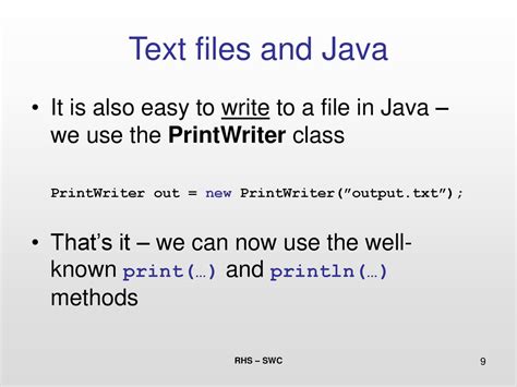 Working With Files Ppt Download