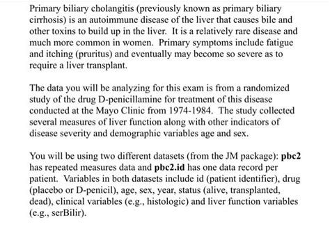 Solved Primary Biliary Cholangitis Previously Known As Chegg