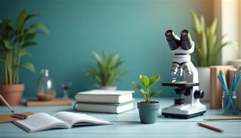 Exploring The Wonders Of Nature Under The Microscope Premium Ai