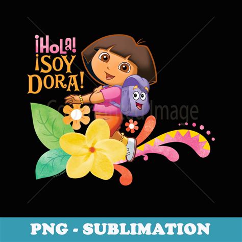 Dora The Explorer Hola Soy Dora Elegant Sublimation Png Inspire Uplift