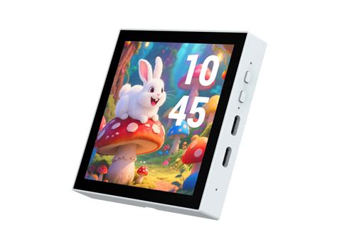 Esp32 P4 Smart 86 Box Features 4 Inch Square Touch Display For Smart Home And Iiot Applications