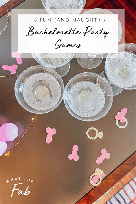 Bachelorette Party Game Templates