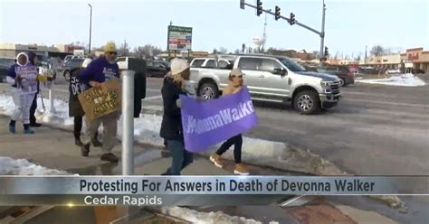 Calls For An Arrest Continue To Grow In Cedar Rapids In Death Of Devonna Walker Top Stories