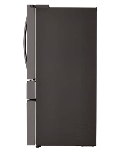 Stainless Steel Fridge Side View