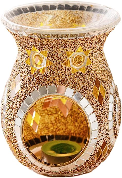 Wax Melt Burners Tea Light Turkish Style Oil Burner Stained Glass
