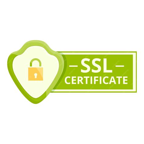 Premium Vector Public Ssl Certificate Icon Cartoon Of Public Ssl Certificate Vector Icon For