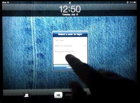 enable and switch between multiple user accounts on ipad with iusers