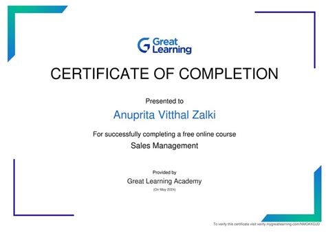Anuprita Zalki On Linkedin Greatlearningacademy Greatlearning