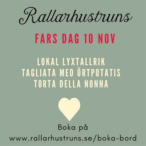 Fars Dag Hotell Vandring Restaurang I Skåne