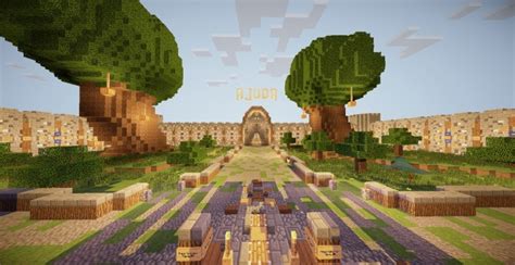 Simple Medieval Spawn Minecraft Map Simple Medieval Spawn Minecraft Map