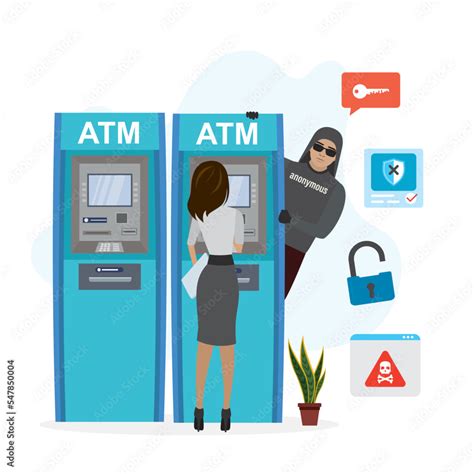 Scam Hacker Stealing Passwords And Credit Cards Data Crime On