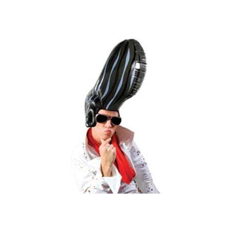Massive Head Elvis Quiff Giant Inflatable Wig