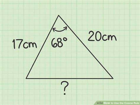 3 Ways To Use The Cosine Rule WikiHow