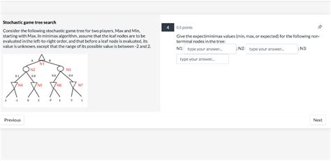 Solved Stochastic Game Tree Search Consider The Following