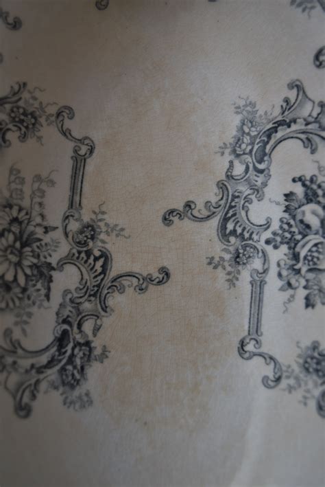 Antiques Lis De La Vallée ベルギーアンティーク Bfk Boch Feres Keramis Dauphin ブルーグレー ラヴィエ