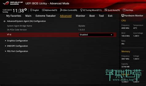 安装黑苹果时bios的正确设置 源码巴士