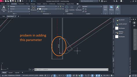 Autodesk Dynamic Blocks Gusset Plate Knee Bracing Autodesk Community